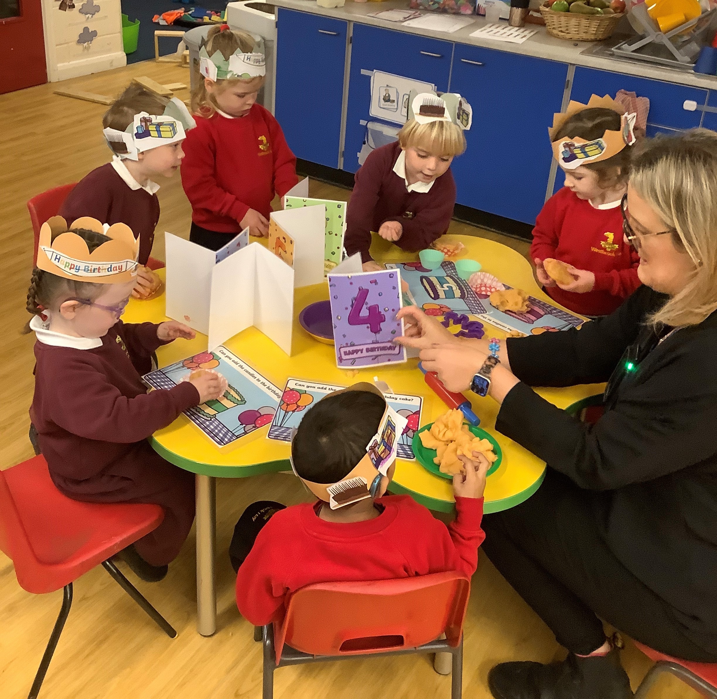 Nursery learn all about birthdays! | Westbrook Hay School