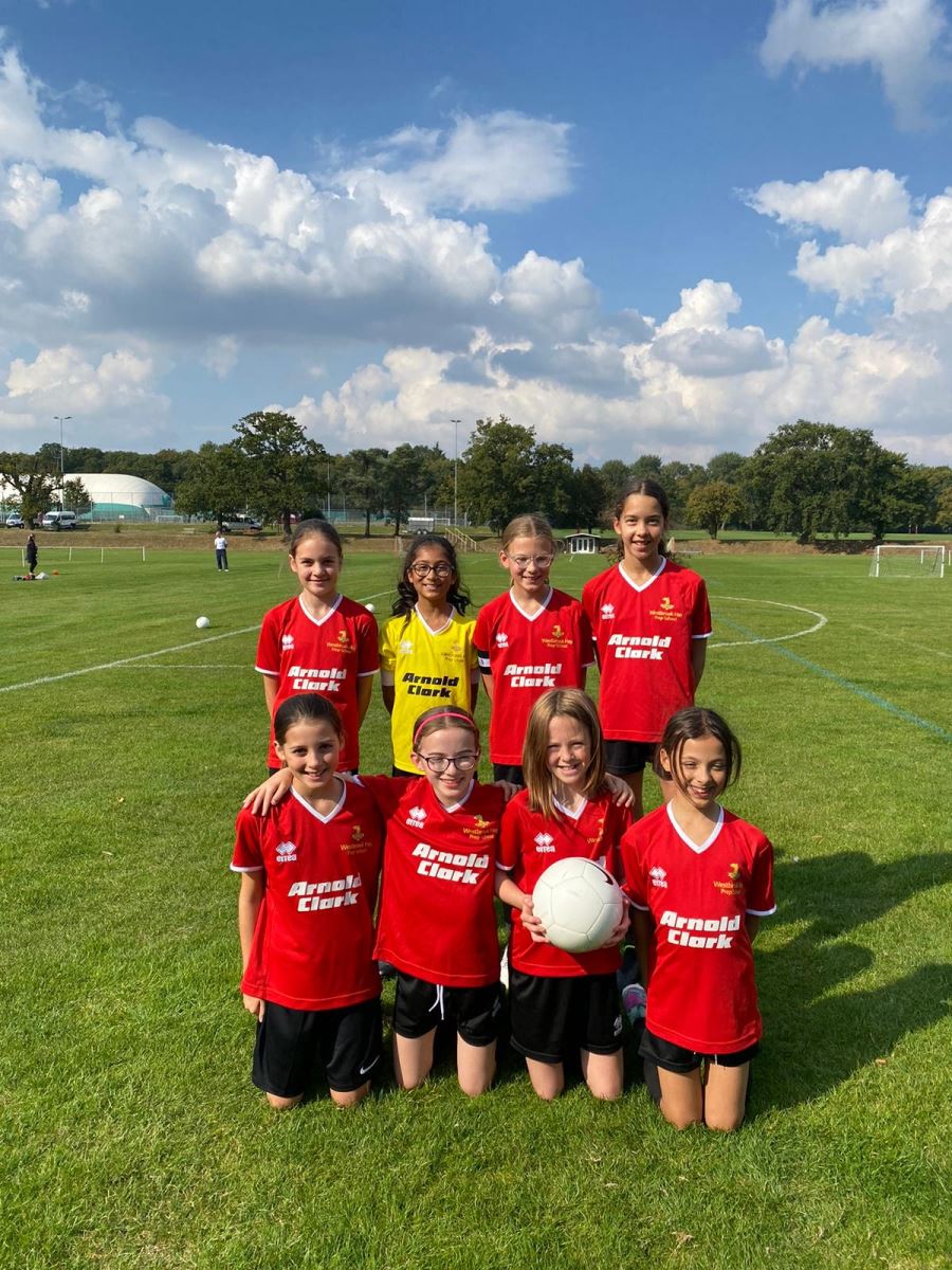 U11 Girls' Football Festival | Westbrook Hay School